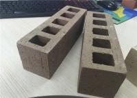 China Custom Coffee Hollow Clay Brick For Wall Building Construction for sale