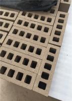China Custom Coffee Hollow Clay Brick For Wall Building Construction for sale