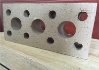 China Low Water Absorption Hollow Clay Brick , Hollow Building Blocks For Walls for sale