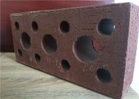 China Easy Installation Hollow Clay Construction Brick Extruded Highly Fireproof for sale