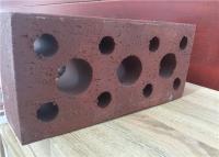 China Easy Installation Hollow Clay Construction Brick Extruded Highly Fireproof for sale
