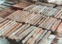 China red Natural Surface Old Wall Bricks High Bending Strength 240*60*22mm for sale