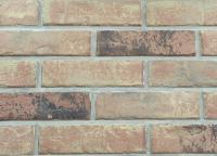 China 3D20-4 Lightweight Pure Clay Thin Veneer Brick For Indoor / Outdoor Wall for sale