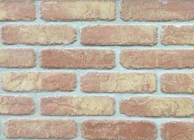 China 5D20-8 Handmade Clay Thin Veneer Brick For House Building Faux Brick Wall for sale