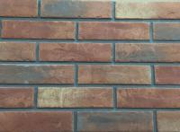 China 3D206 Acid Resistance Turned Color Interior Brick Wall Clay Material for sale