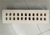 China Pure White Multi Holes Perforated Clay Bricks Anti - Freeze 35% Void Ratio for sale