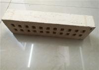 China Pure White Multi Holes Perforated Clay Bricks Anti - Freeze 35% Void Ratio for sale