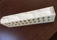 China Special Mountain Shape White Perforated Clay Bricks High Strength For Long Life for sale