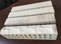 China Special Mountain Shape White Perforated Clay Bricks High Strength For Long Life for sale