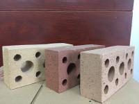 China Weather Resistant Hollow Clay Brick Veneer , Clay Hollow Blocks 35% Void Ratio for sale