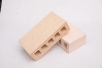 China Cream Yellow Hollow Clay Brick With Rough Surface For Building Construction for sale