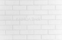 China M36401 White Color Clay Face Wall Brick Long Life Thin Brick Veneer ISO Approval for sale