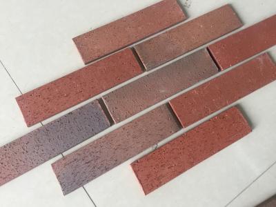 China Kunman Clay Split Face Brick For Interior / Exterior Rough Finishes for sale