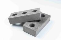 China Antique Texture Grey Brick With 3 Holes for sale