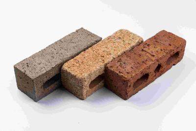 China Special Texture Hollow Clay Brick Handled Size 230*70*75mm For Wall Construction for sale