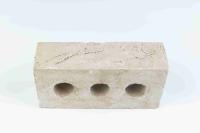 China Handmade 215x102x65mm Size Hollow Clay Brick With 3 Hoels for sale