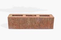 China Sandblast texture clay brick for exterior wall building for sale
