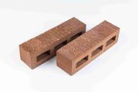 China Sandblast texture clay brick for exterior wall building for sale