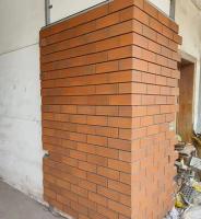 China Hot sale facade Clinker clay brick 260x100x25mm for sale