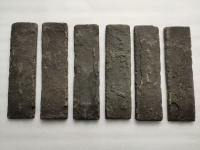China Sintered 205x55x12mm Grey Thin Set Brick Veneer Slip for sale