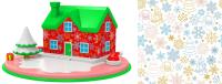 China Silicone Building Blocks DIY Hut Creative Architectural Model Educational Toy for Kids 3-10 for sale