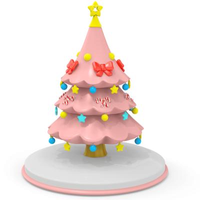 China Food Grade Silicone Baby Teething Puzzle Blocks BPA Free 3D House Design Toy for sale