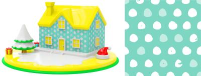 China Silicone Stacking Toy Building Blocks Set 6 Pieces Educational DIY House Model for Toddlers for sale