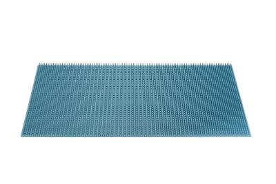 China Food Grade Silicone Anti Slip Bath Mat 70x40cm with Drain Holes for Elderly Kids for sale