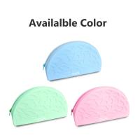 China Silicone Cosmetic Storage Bag Large Capacity Travel Makeup Brush Holder Waterproof 22x13.5x4.5 cm for sale