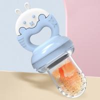 China Food Grade Silicone Baby Fruit Feeder Pacifier 0-9 Months BPA Free Teething Toy for sale