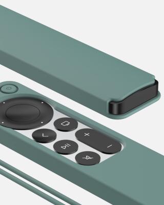 China Silicone Protective Case for Apple TV Siri Remote 2nd Gen 2021 Anti Drop Dustproof Soft Cover for sale