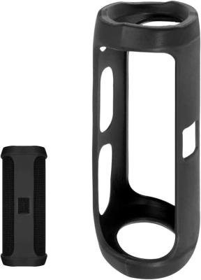 China Custom Silicone Bluetooth Speaker Protective Cover Shockproof Waterproof Case with Strap for sale
