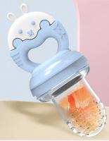 China Baby Fruit Feeder Pacifier BPA Free Silicone Teether 3 Months Plus for sale