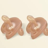China Ultra-Light Silicone Pacifier 0-6 Months BPA Free Symmetrical Design Baby Sleeping Soother for sale