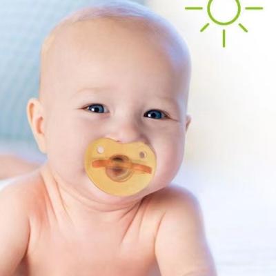 China Medical Grade Silicone Baby Pacifier 0-9 Months BPA Free Orthodontic Soother for sale