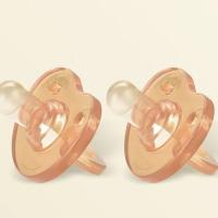 China 100% Silicone Baby Pacifier 0-6m BPA Free Lightweight Orthodontic 3-Pack for sale