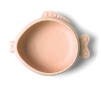 China Food Grade Silicone Baby Suction Bowl Set 2 Pack 200ml Odorless Tableware for sale