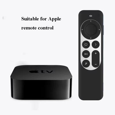China Custom Silicone Remote Control Protective Cover for Apple TV Dustproof Anti Drop 3M Shockproof for sale