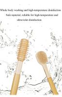 China Baby Silicone Toothbrush Soft BPA Free Tongue Coating Cleaner 100x50x50mm for sale