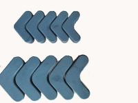 China Custom Non-Slip Silicone Audio Speaker Mats for WiFi Smart Speakers Isolation Pad for sale
