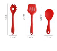 China 6 Piece Non-Stick Silicone Kitchen Utensil Set Heat Resistant 230°C Spatula Cooking Tools for sale