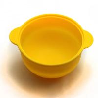 China Non Toxic Silicone Food Steamer 135x115x65mm Kitchen Cooking Pot with Handle and Lid for sale