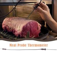China Silicone Oven Probe Thermometer 300C High Temperature Resistant Replacement Accessories for Stove Barbecue Bread Oven for sale