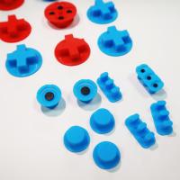 China Flexible and Durable Silk Screen Transparent Silicone Buttons for Custom Designs for sale