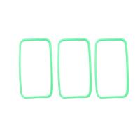 China Custom Silicone Rubber Sealing Rings O-Ring Square Waterproof for Medical Industry High Temperature Resistance for sale