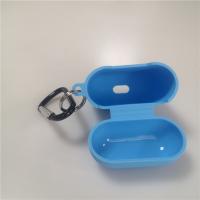 China Custom Silicone Earphone Protective Case for AirPods 1 2 Pro 2 with Keychain Hook for sale