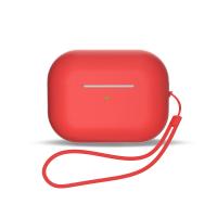 China Custom Silicone Earphone Protective Case for AirPods 1 2 Pro 2 with Keychain Hook for sale