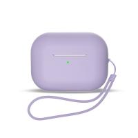 China Custom Silicone Earphone Protective Case for AirPods 1 2 Pro 2 with Keychain Hook for sale