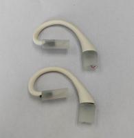 China Custom OWS Bone Conduction Earphone Silicone Ear Hook Cable Semi-Rigid LSR Parts 2 Colors for sale