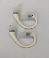 China Custom OWS Bone Conduction Earphone Silicone Ear Hook Cable Semi-Rigid LSR Parts 2 Colors for sale